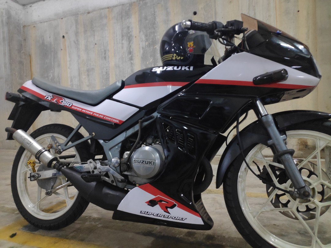 Suzuki panther Txr 150, Motorbikes on Carousell