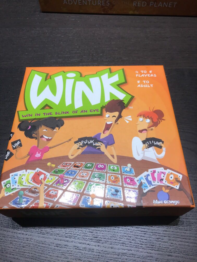 Wink Board Game, Hobbies & Toys, Toys & Games on Carousell