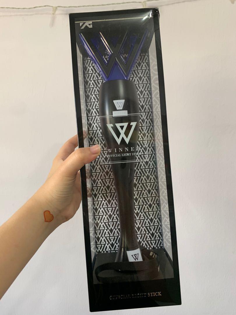 Winner Official Lightstick Ver.1 (Black), Hobbies & Toys, Memorabilia ...