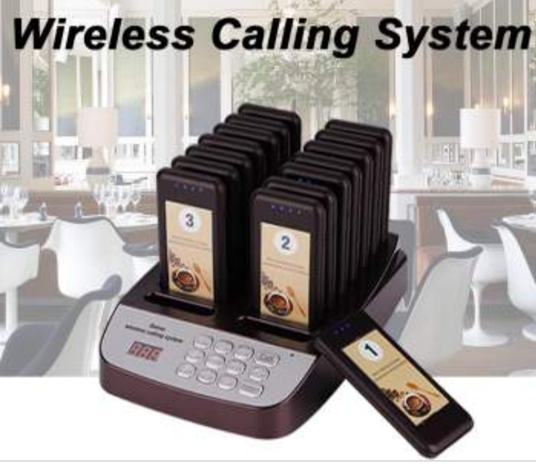 Pager System Restaurant Wireless Buzzer POS system (Brand New ...
