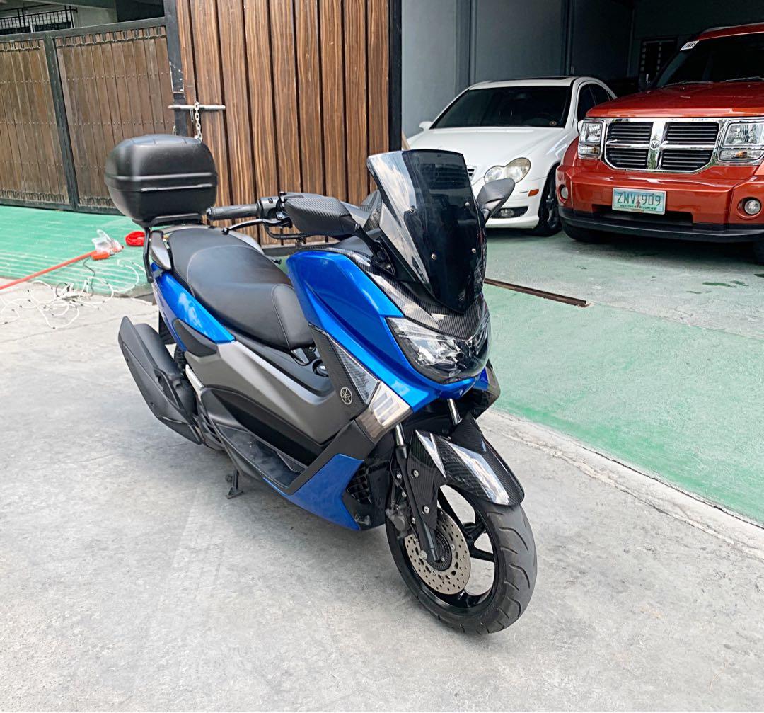 2018 Yamaha Nmax Blue, Motorbikes, Motorbikes for Sale on Carousell