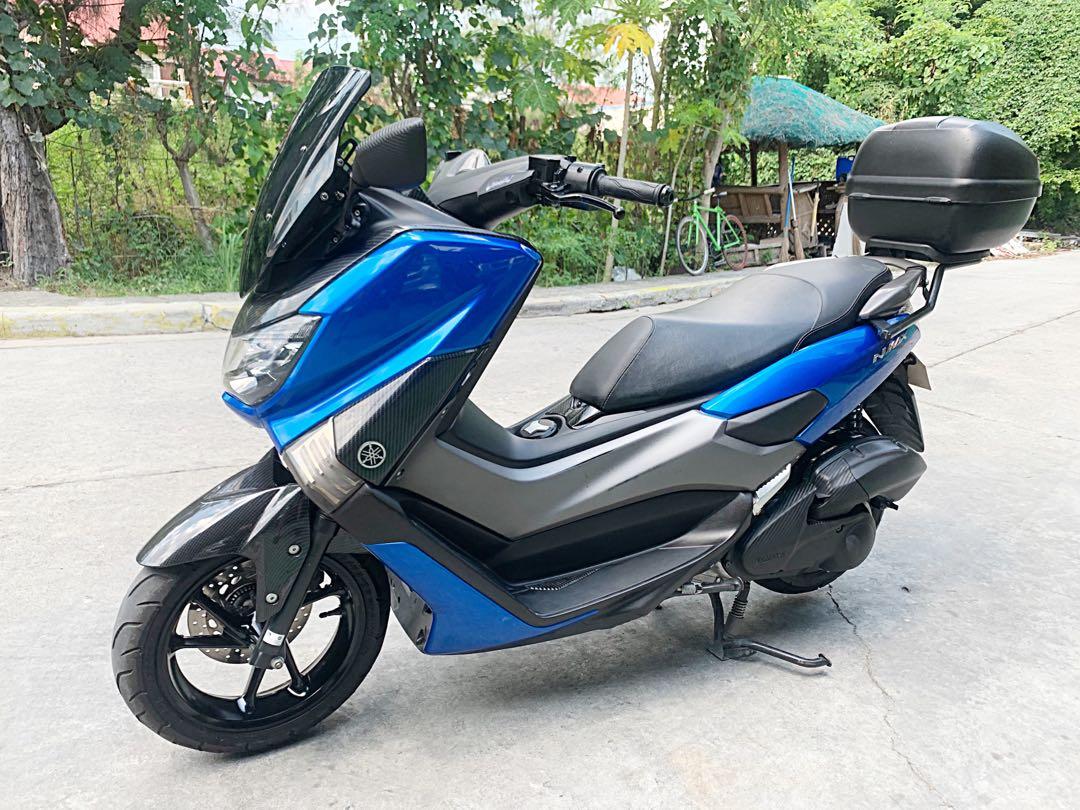 2018 Yamaha Nmax Blue, Motorbikes, Motorbikes for Sale on Carousell