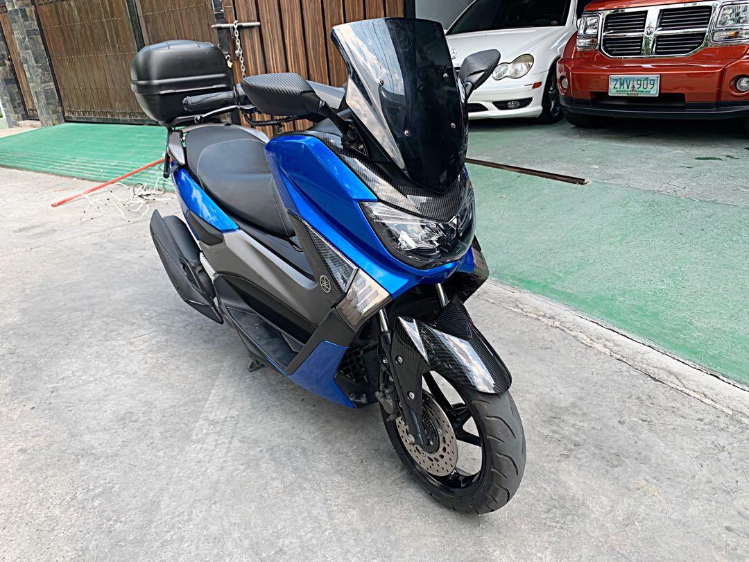 2018 Yamaha Nmax Blue, Motorbikes, Motorbikes for Sale on Carousell