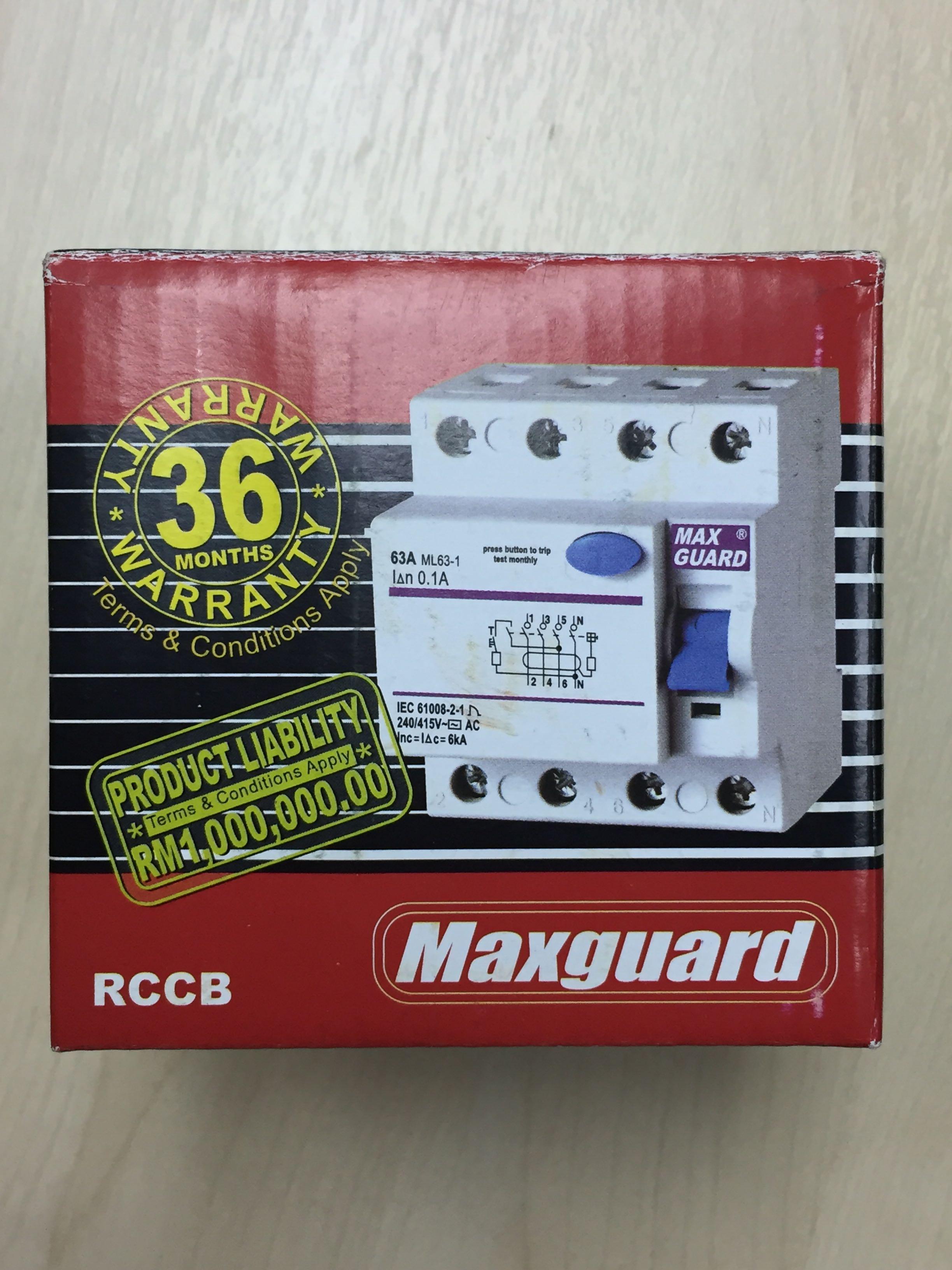ABB MCB & Maxguard 63A ELCB, Services, Home Services, Electrical ...