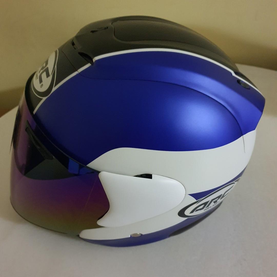 ARC AR1 TAIRA MATT BLUE, Motorcycles, Motorcycle Accessories on Carousell
