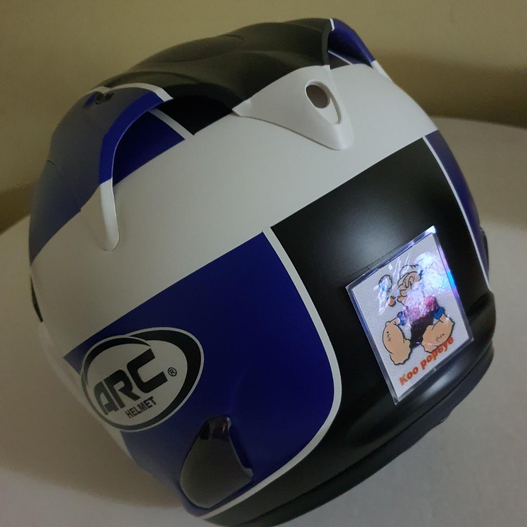 ARC AR1 TAIRA MATT BLUE, Motorcycles, Motorcycle Accessories on Carousell