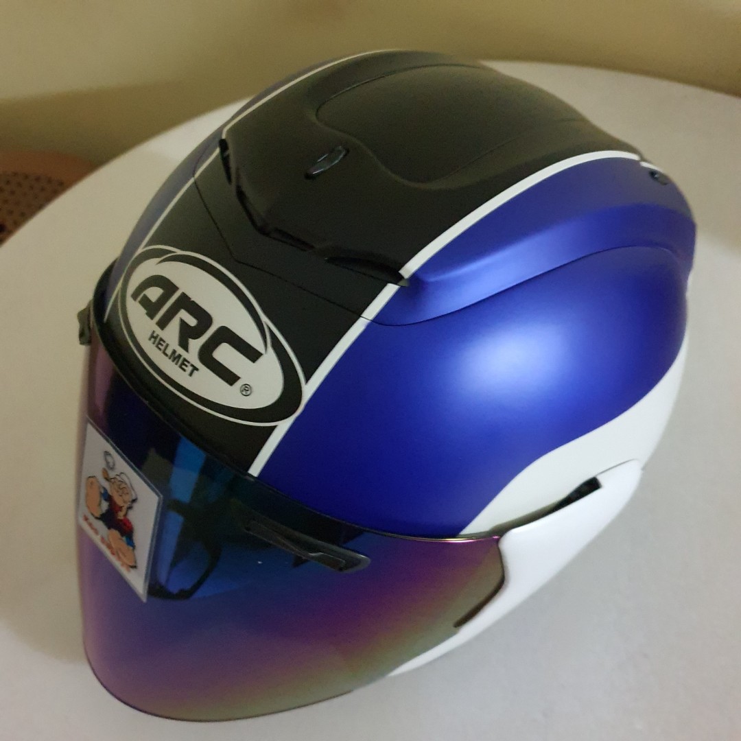 ARC AR1 TAIRA MATT BLUE, Motorcycles, Motorcycle Accessories on Carousell