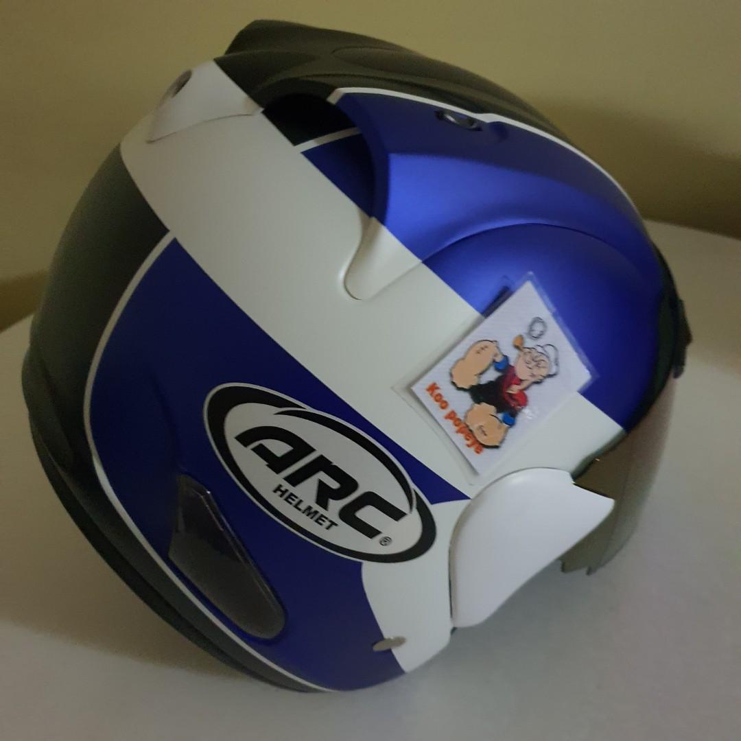 ARC AR1 TAIRA MATT BLUE, Motorcycles, Motorcycle Accessories on Carousell