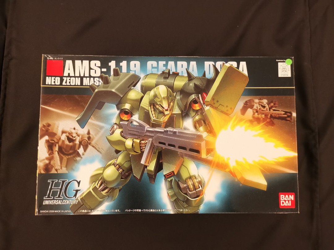 BANDAI AMS-119 GEARA DOGA scale 1/144 model kit, Hobbies & Toys, Toys ...