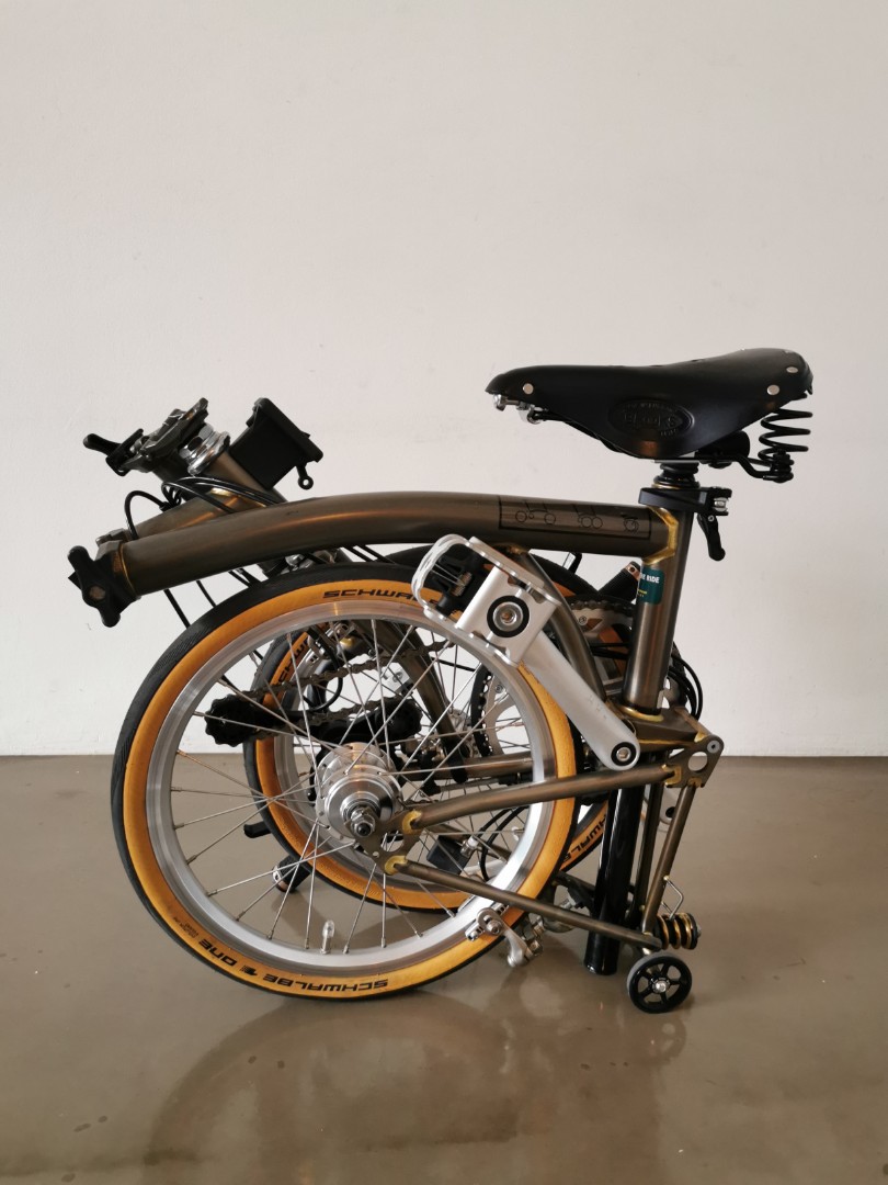 Brompton Raw Lacquer, Sports Equipment, Bicycles & Parts, Bicycles on ...