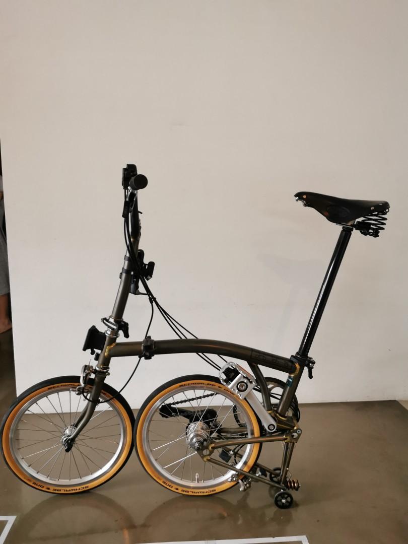 Brompton Raw Lacquer, Sports Equipment, Bicycles & Parts, Bicycles on ...