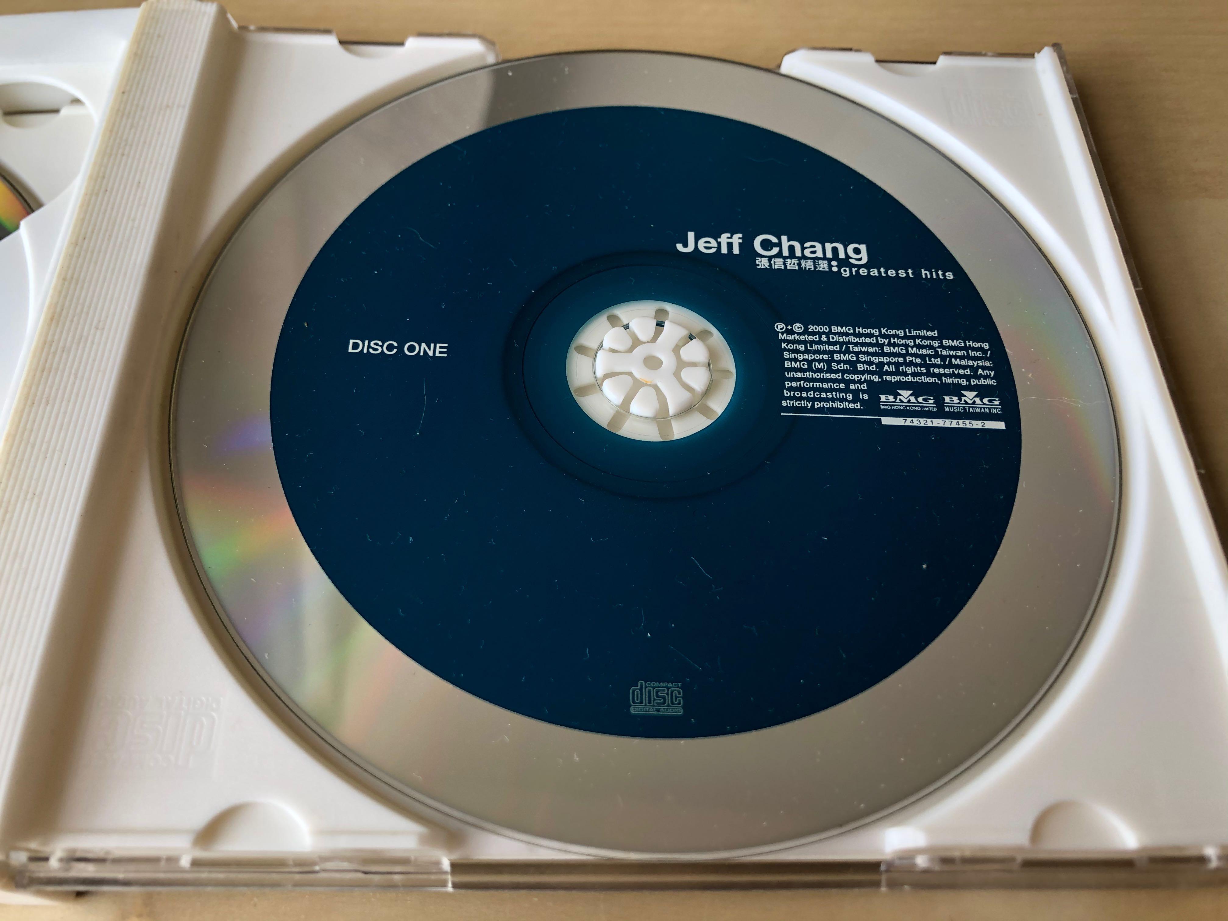 CD丨張信哲精選 / Jeff Chang greatest hits (2CD), 興趣及遊戲, 音樂、樂器 & 配件, 音樂與媒體 ...