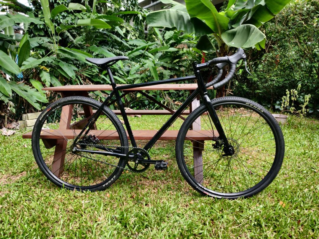 Charge Plug 1 gravel road bike Tange steel, Sports Equipment, Bicycles ...