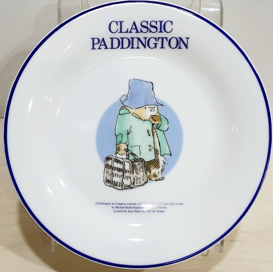Classic Paddington bear plate 19cm, Furniture & Home Living ...