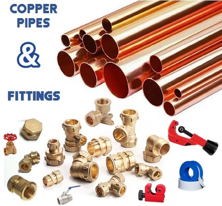 COPPER PIPE AND FITTINGS FOR PLUMBING, Everything Else on Carousell