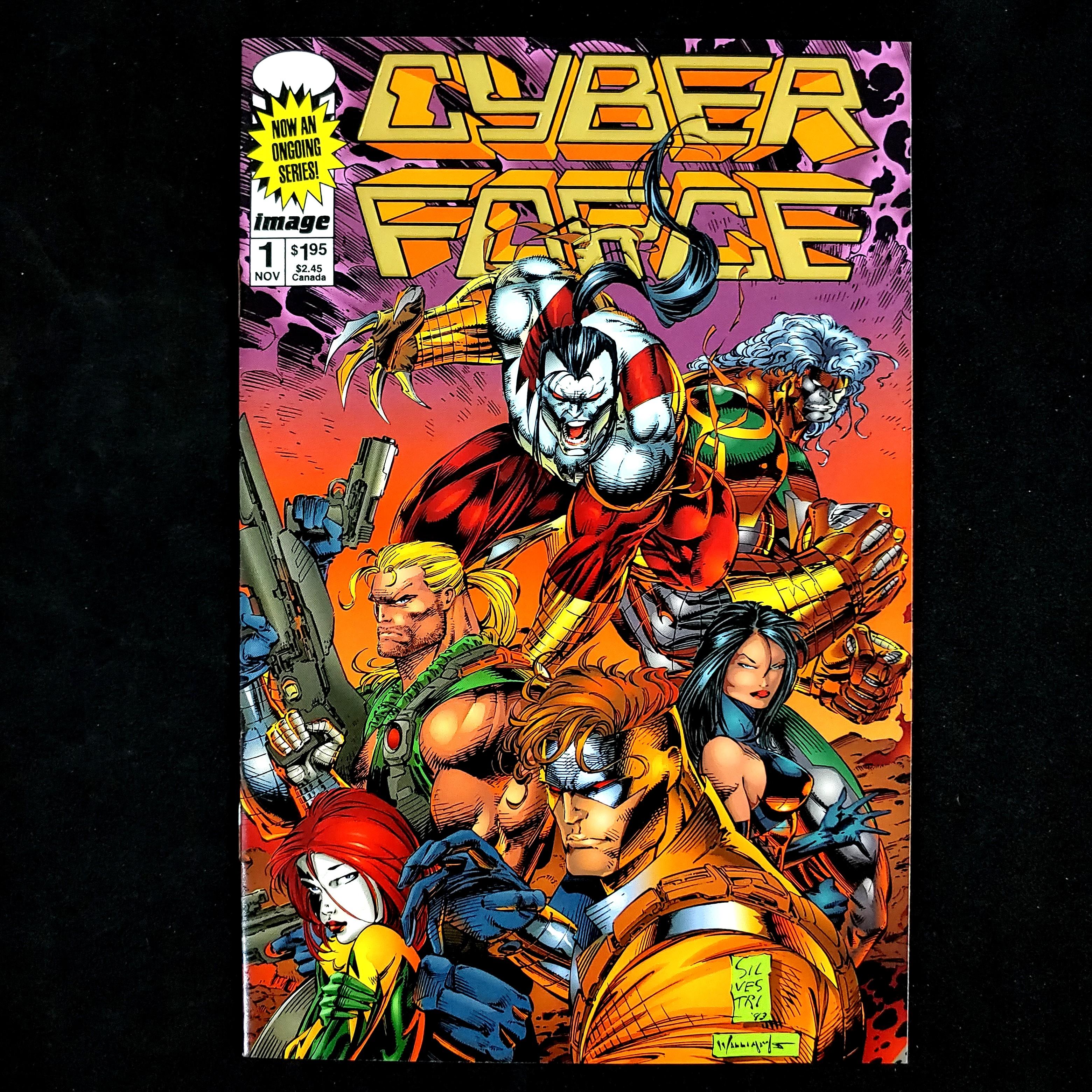 Cyber Force #1 (1993) Gold Foil Varient Cover - Image Comics RARE!, 興趣及 ...