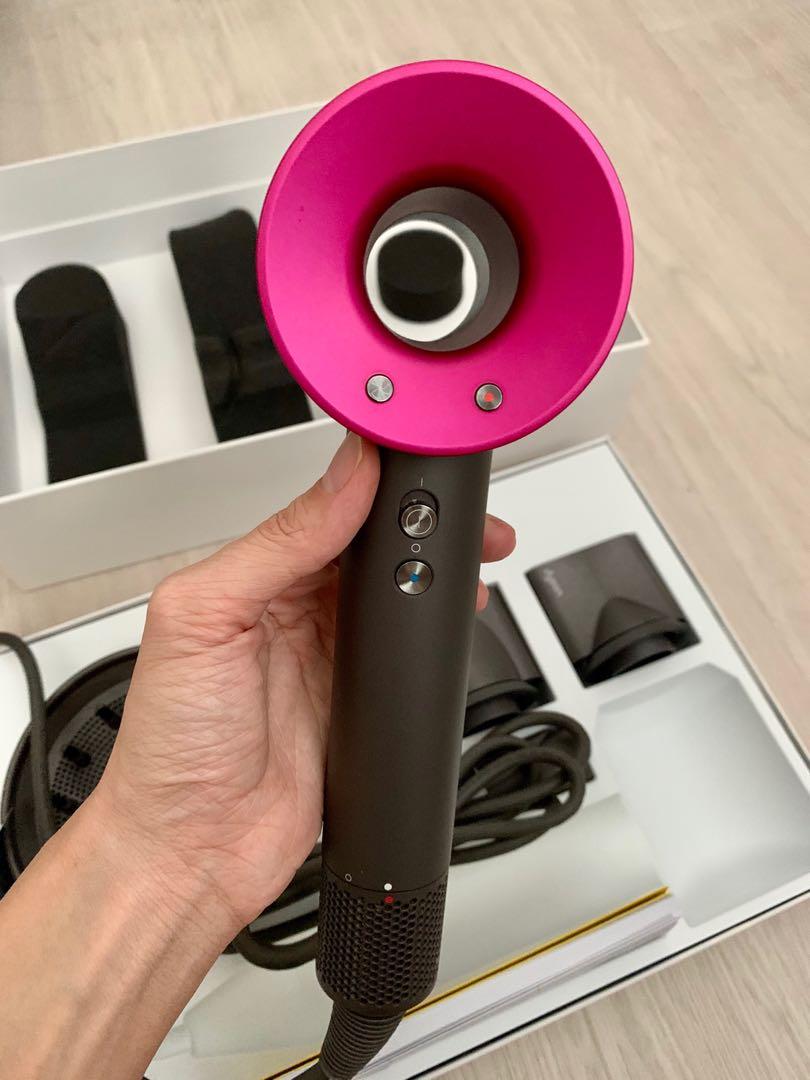 Dyson Supersonic Hairdryer (Pink), Beauty & Personal Care, Hair on ...