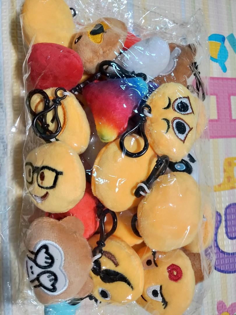 Emoji keychains/ smiley face keychains, Hobbies & Toys, Toys & Games on ...