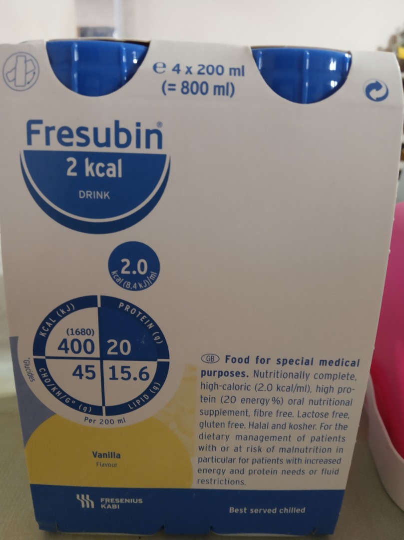 Fresubin Milk Supplement, Health & Nutrition, Health Supplements ...