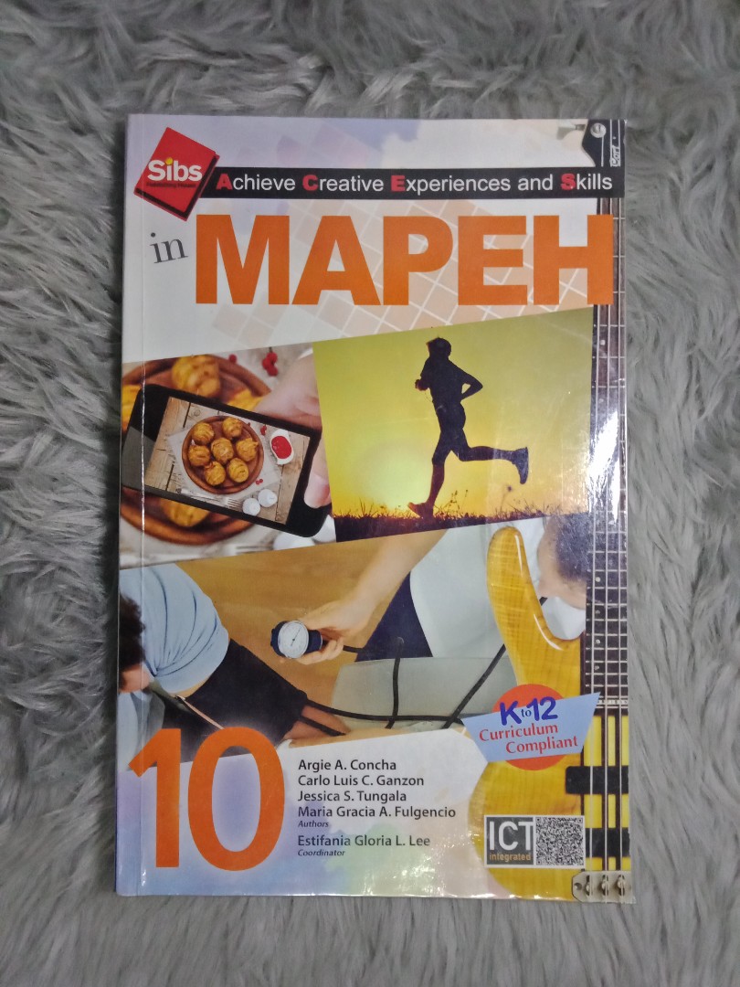 Grade 10- MAPEH BOOK, Hobbies & Toys, Books & Magazines, Assessment Books on Carousell
