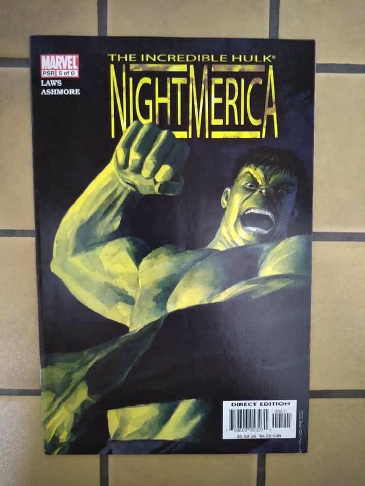 Hulk: Nightmerica #5 ( 1st app Intergalactic ) Brian Ashmore - Painted Cover Art ( VHTF Modern ...