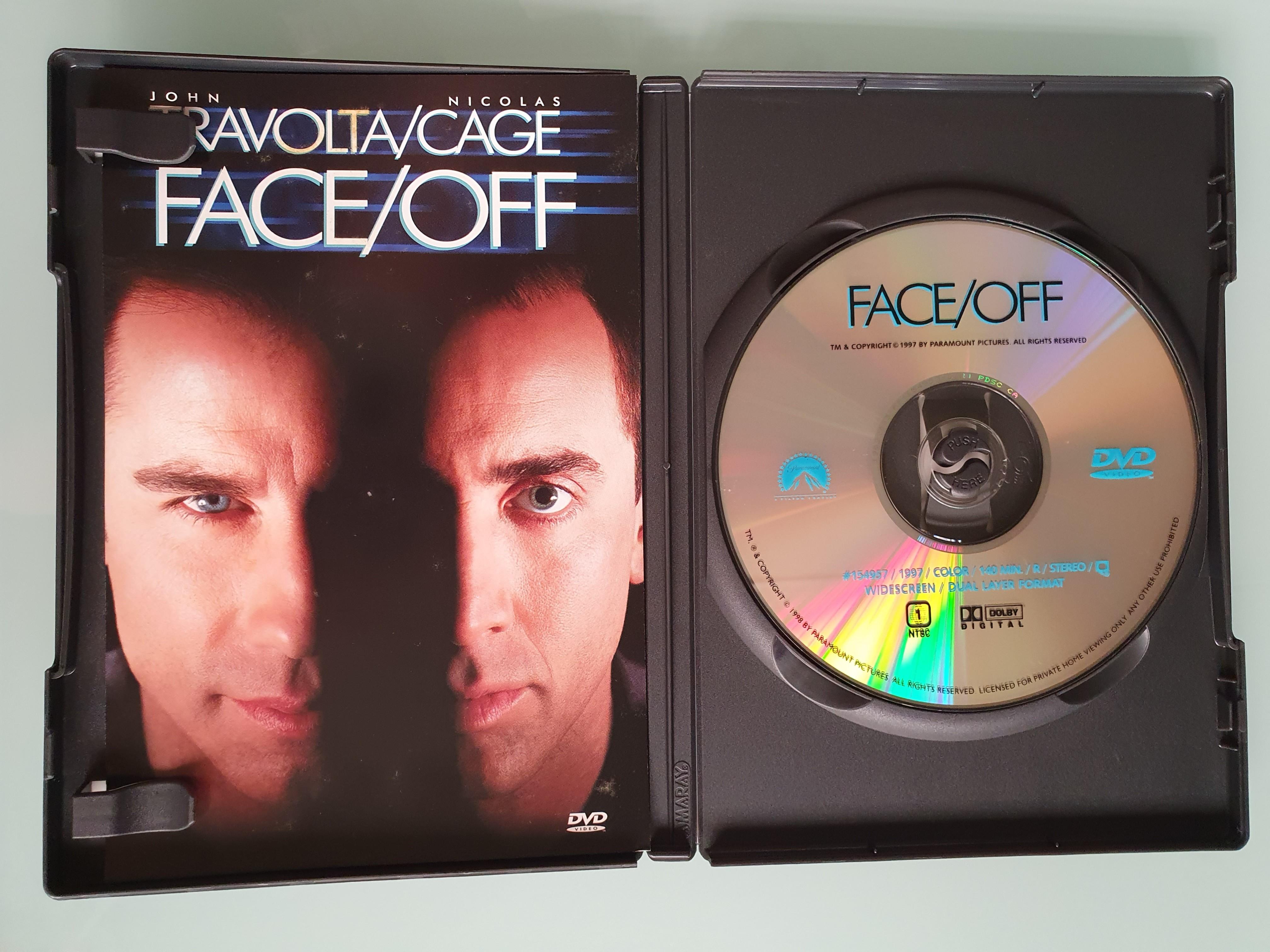 John Travolta Nicholas Cage - Face Off DVD, Hobbies & Toys, Music ...