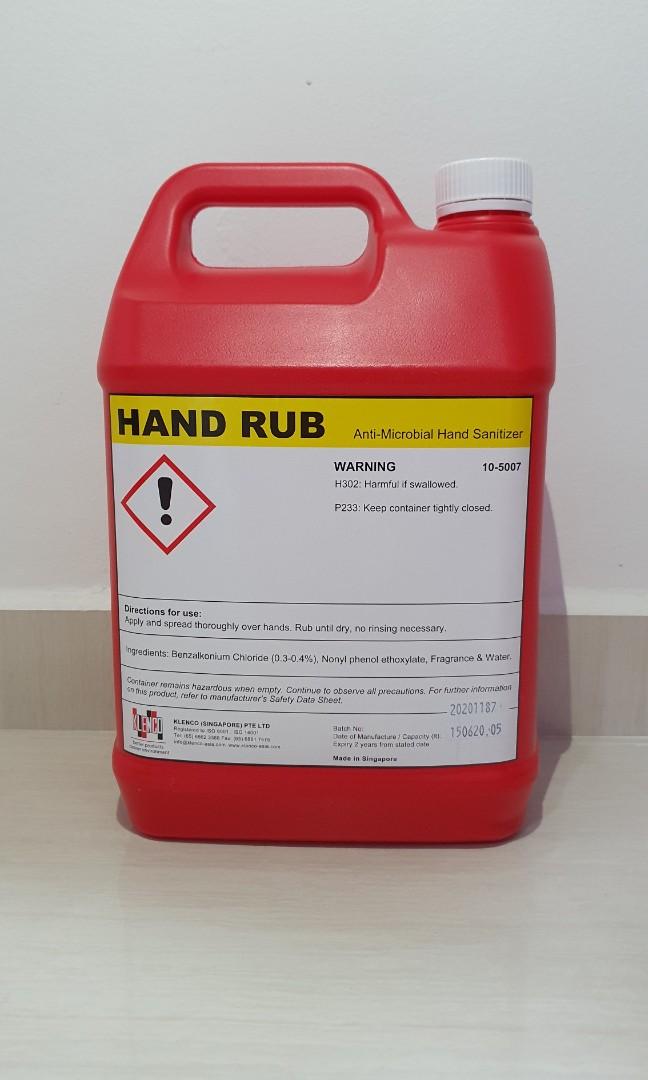 Klenco 5L Alcohol free sanitizer, disinfectant, Everything Else on ...