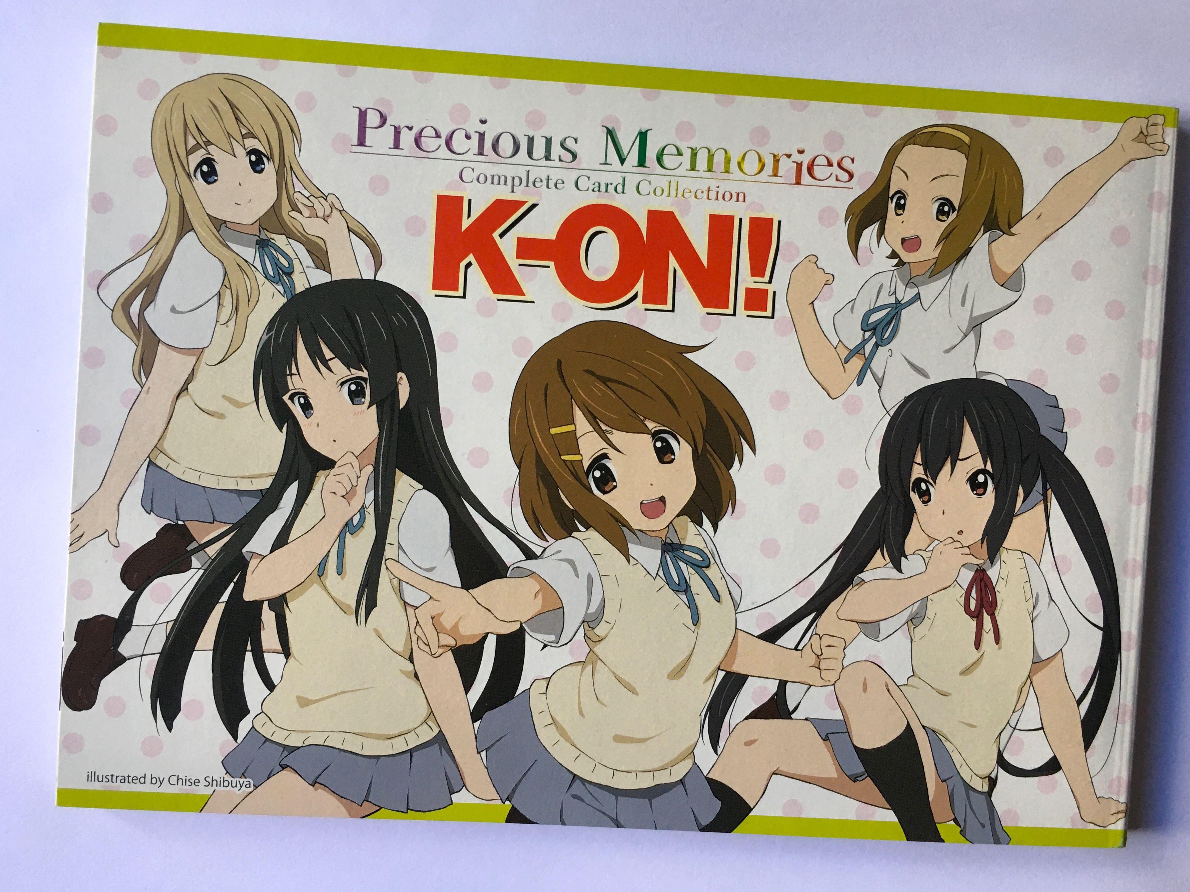 K-ON 輕音少女card collection 書, 興趣及遊戲, 書本 & 文具, 漫畫 - Carousell