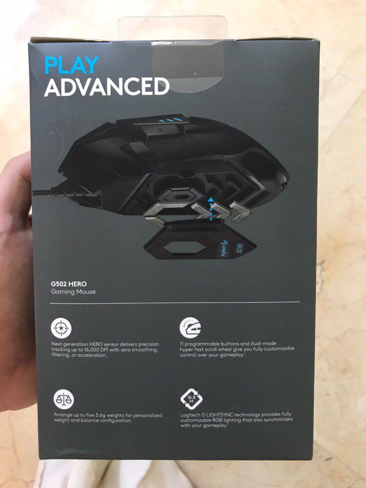 Logitech G502 Hero, Computers & Tech, Parts & Accessories, Computer ...