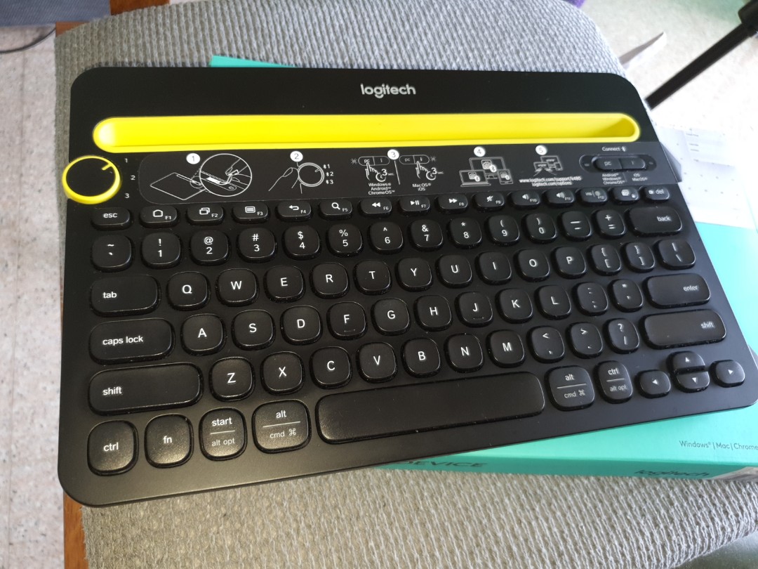 Logitech K480 Bluetooth Keyboard, Computers & Tech, Parts & Accessories ...