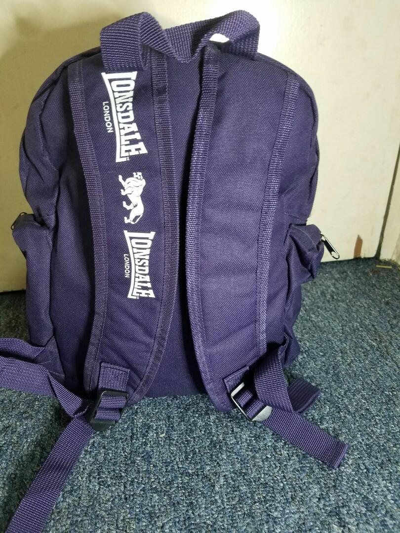 Lonsdale London Mens Small Backpack, Men's Fashion, Bags, Backpacks on ...