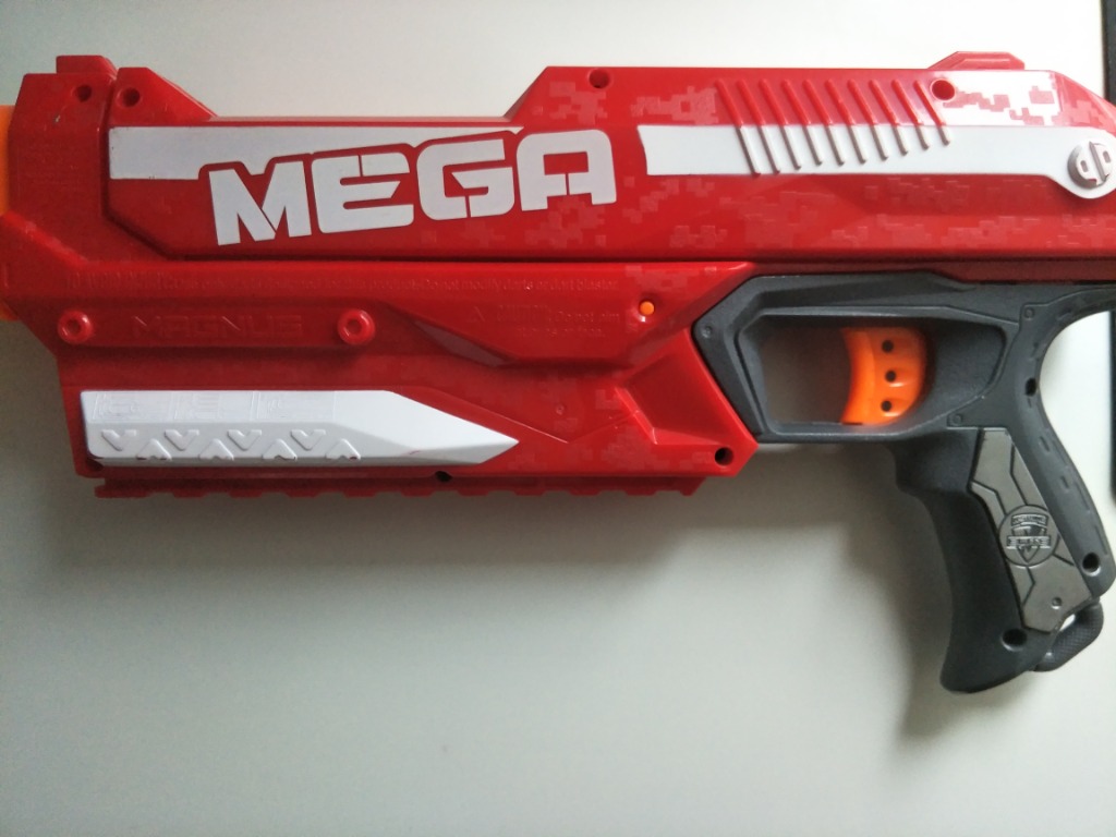 Magnus Nerf gun, Hobbies & Toys, Toys & Games on Carousell