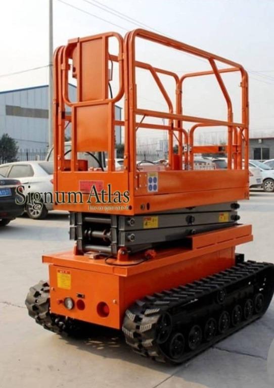 Man Lift / Self Propelled Crawler Scissor Lift, Commercial & Industrial ...