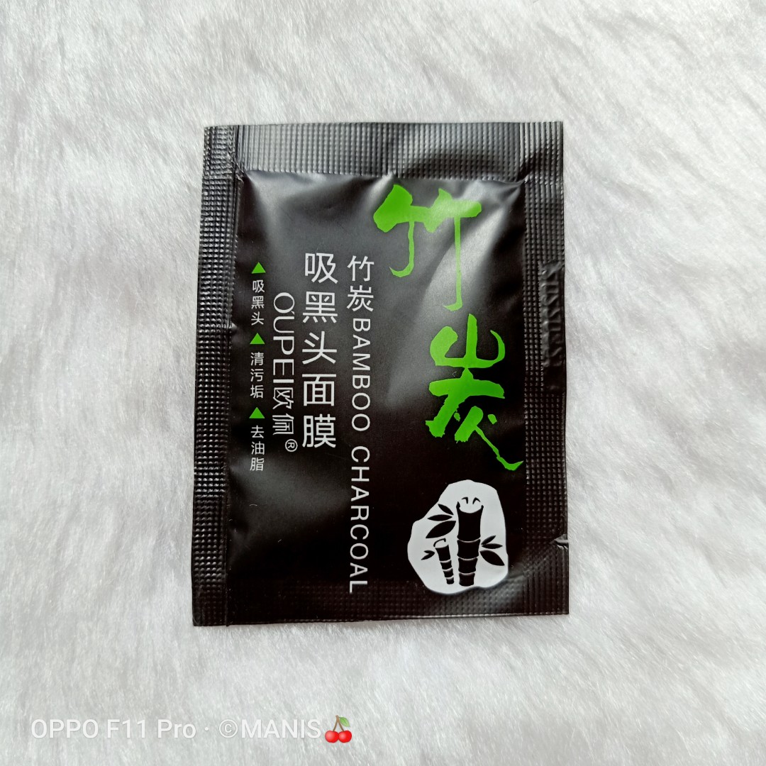 Masker / Mask Bamboo Charcoal / Arang Buluh, Beauty & Personal Care ...
