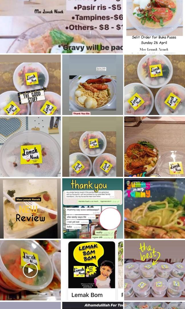 Mee Lemak Nenek, Food & Drinks, Local Eats on Carousell