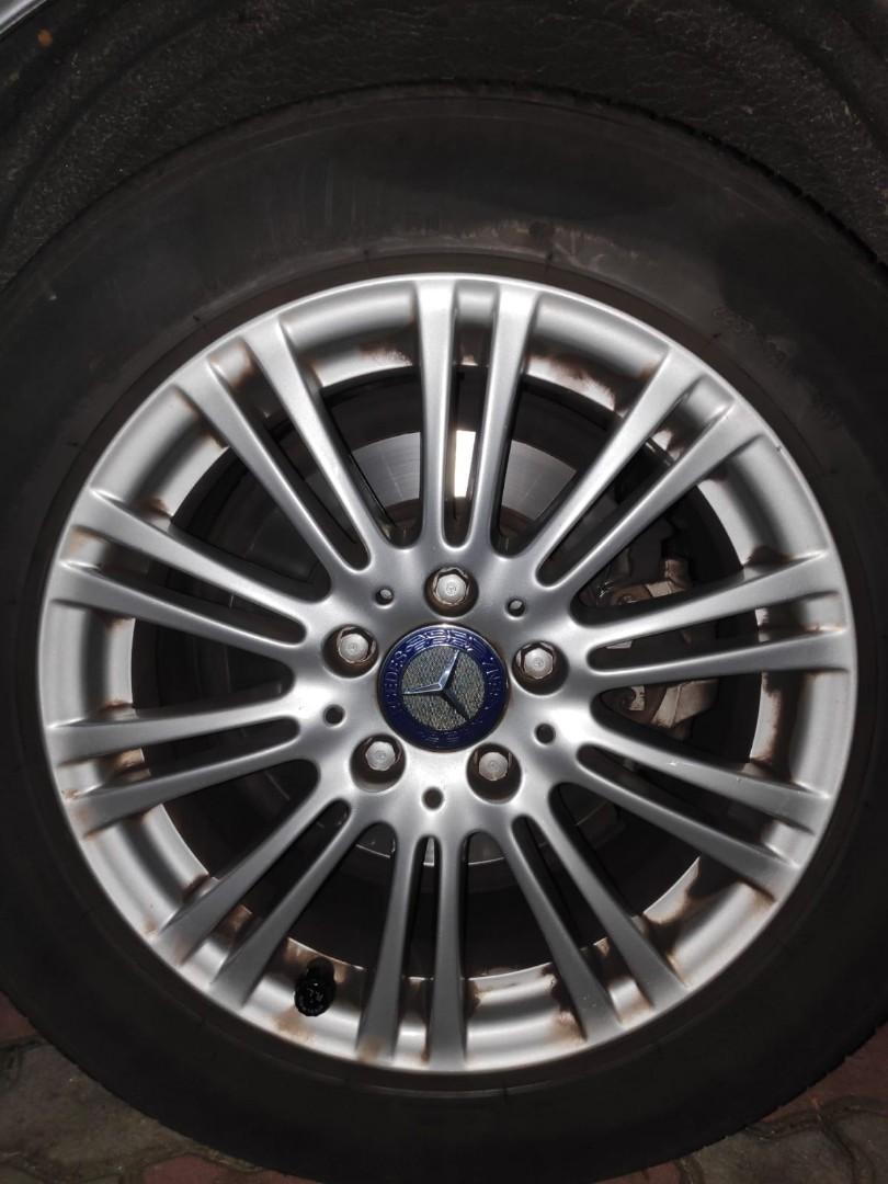 Mercedes Rims 16 inch PCD 112 X 5, Car Accessories, Tyres & Rims on ...