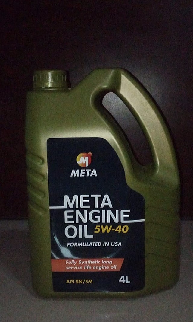 META Engine Oil 5W-40 4 Litres, Car Accessories, Accessories on Carousell