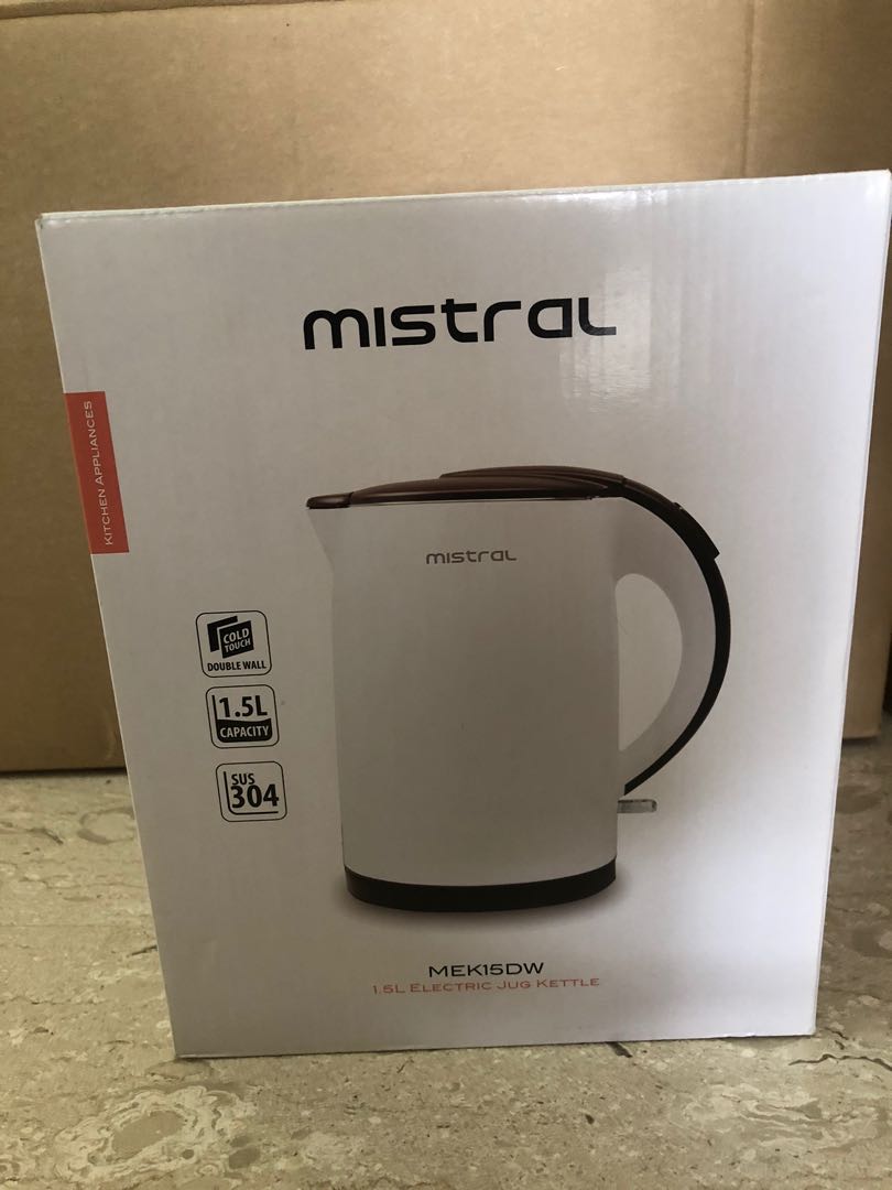 Mistral 1.5L Electric Jug Kettle, TV & Home Appliances, Kitchen ...