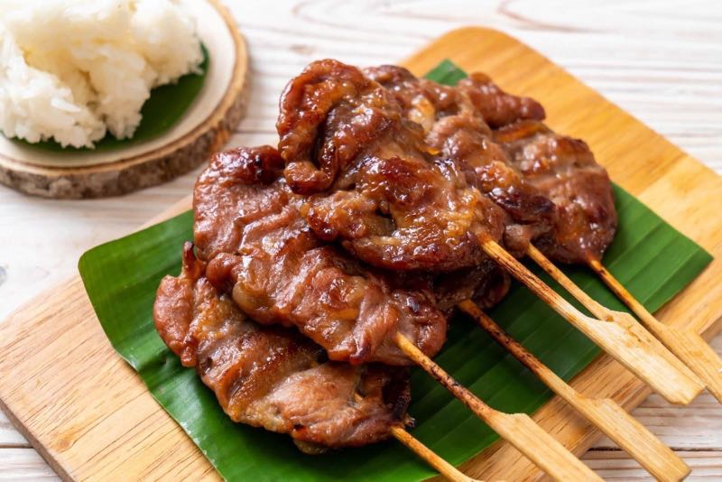 Moo/Gai Ping (Thai Pork/Chicken Skewers), Food & Drinks, Local Eats on ...