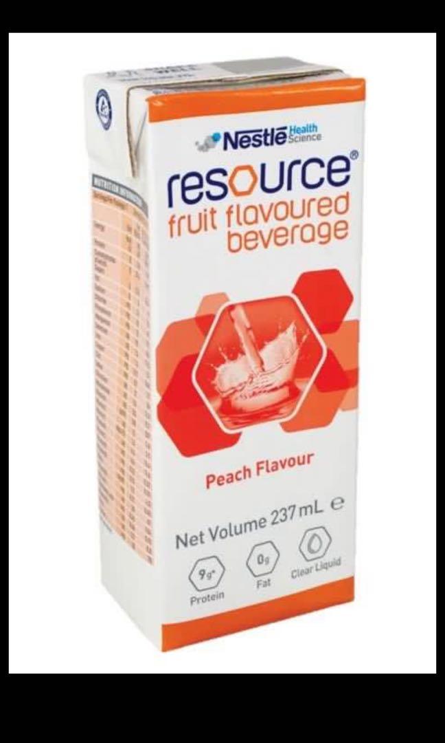 Nestle Resource Peach fruit Flavour, Babies & Kids, Nursing & Feeding ...