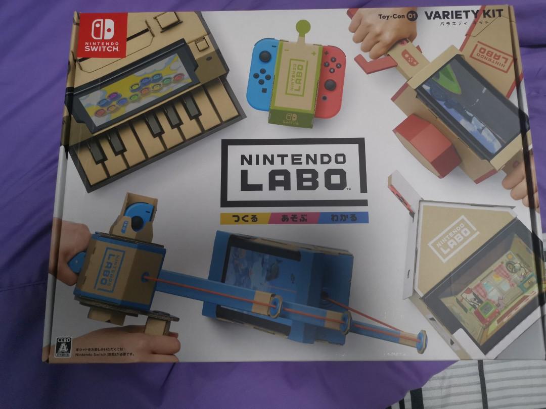 Nintendo Labo set, Video Gaming, Video Game Consoles, Nintendo on Carousell
