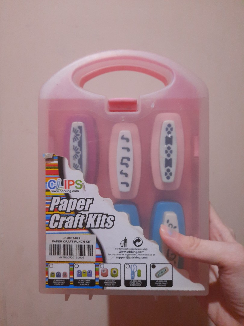 Paper Puncher (Set of 6), Hobbies & Toys, Stationary & Craft, Craft ...