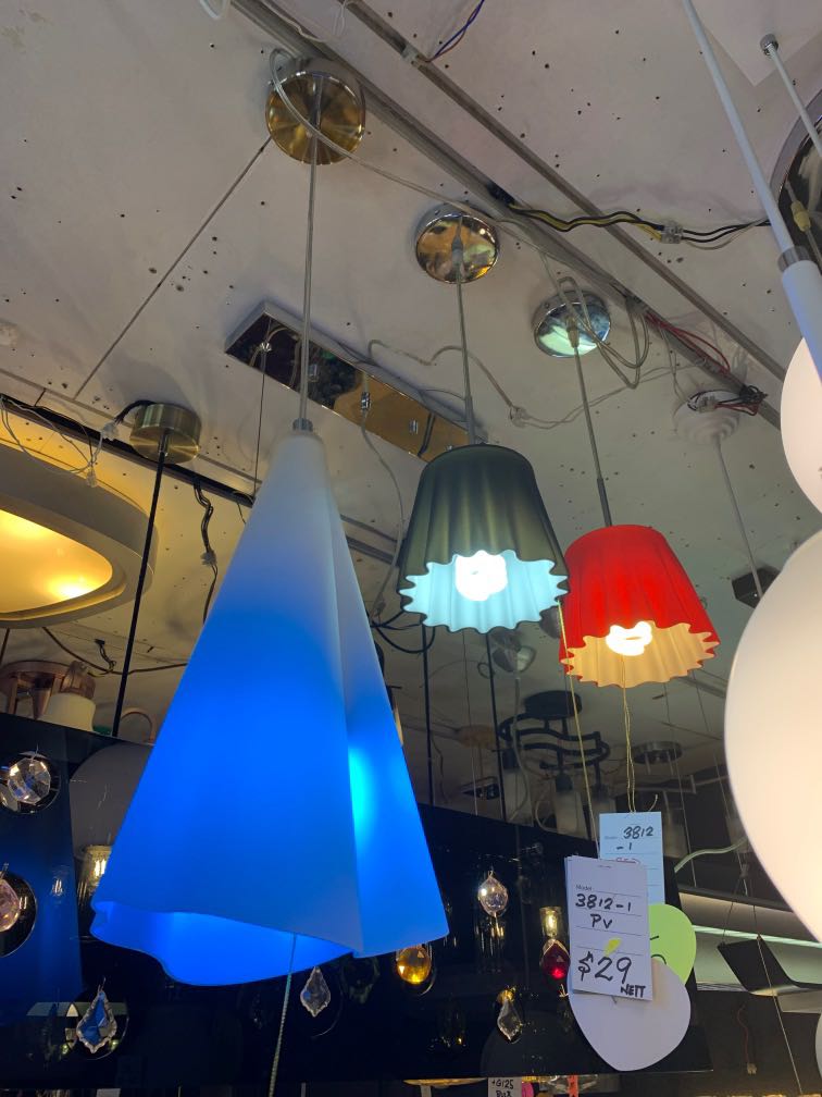 Pendant light display set, Furniture, Home Decor, Lighting & Supplies ...