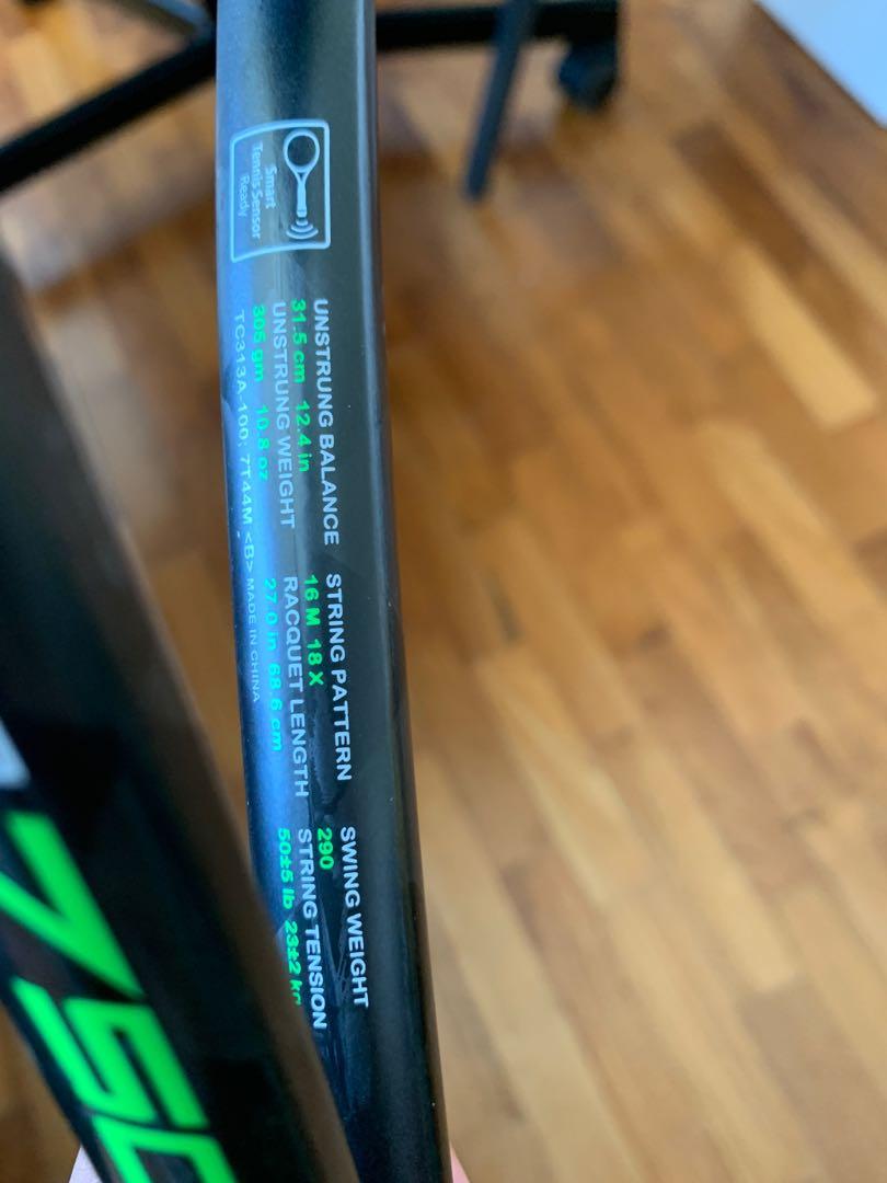 Prince Phantom Pro 100 Tennis Racket L2, Sports Equipment, Sports ...