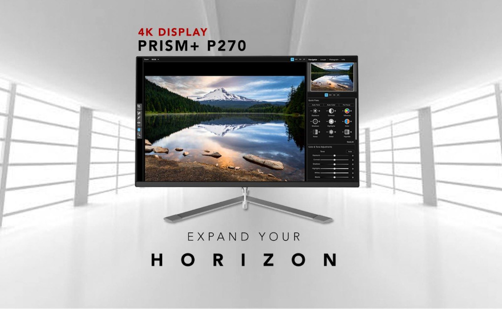 Prism Monitor P270 4K IPS, Computers & Tech, Parts & Accessories ...