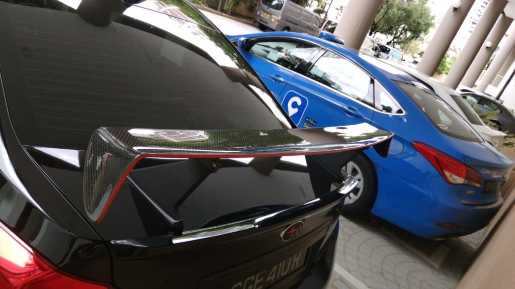 Prova S4 WRX Wing/Spoiler, Car Accessories, Accessories on Carousell