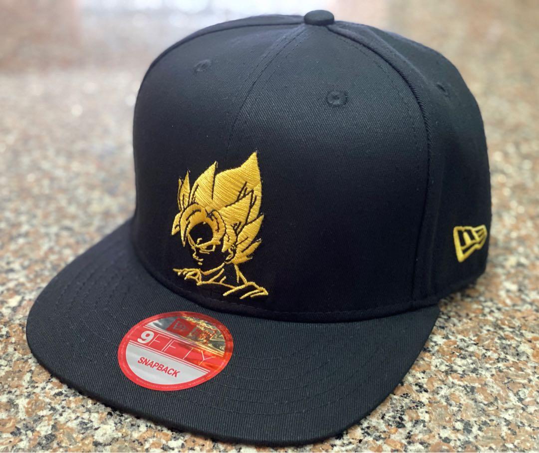 Ready Stock! Dragon Ball Goku Snapback Cap, Men's Fashion, Watches ...