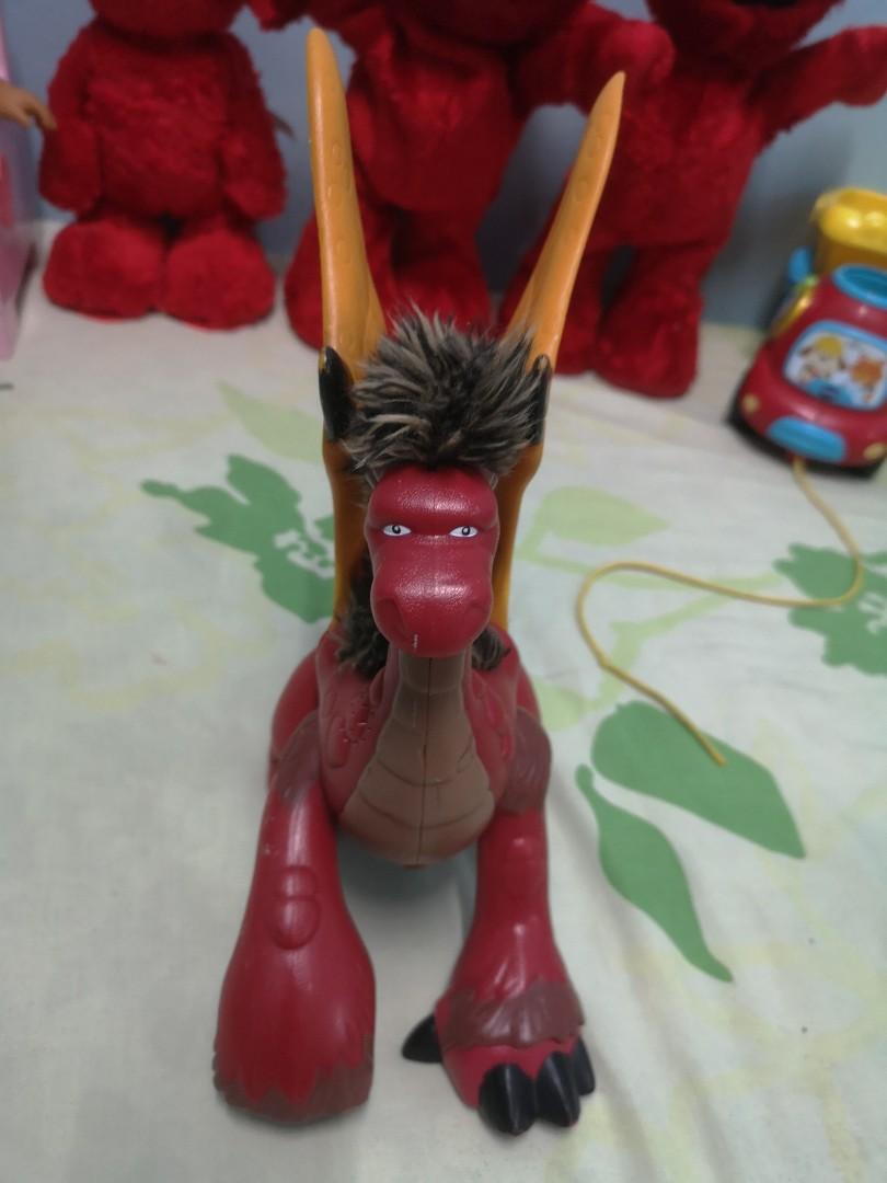 Roaring Sound FX Red Dragon 2008 Mattel Imaginext Dinosaur Action ...