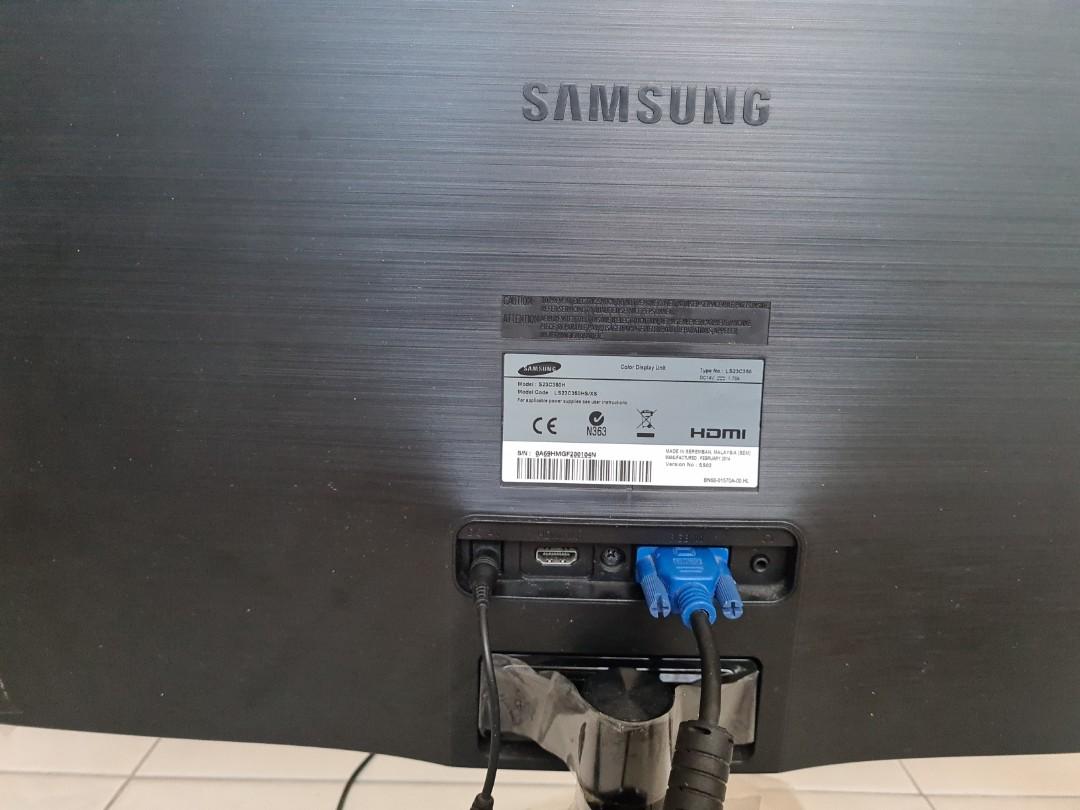 Samsung 23-inch Monitor (S23C350H), Computers & Tech, Parts ...