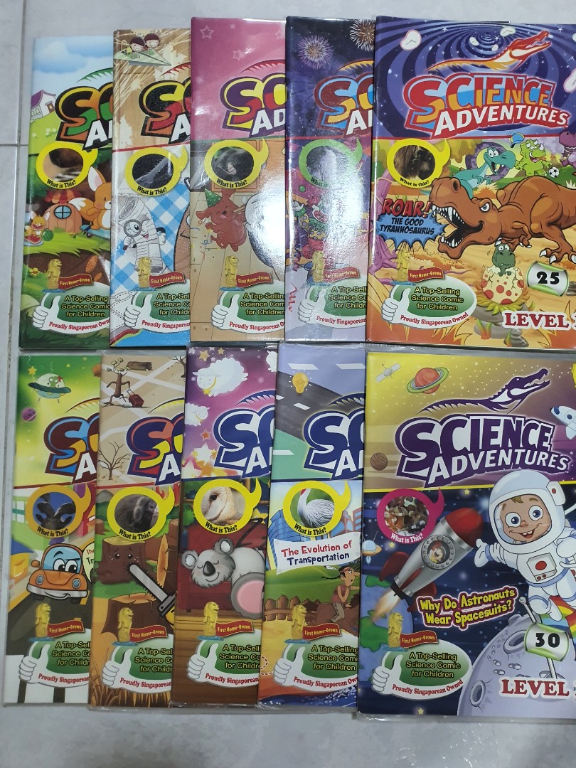 Science Adventures Level 1, Issue 21-30, Hobbies & Toys, Books ...